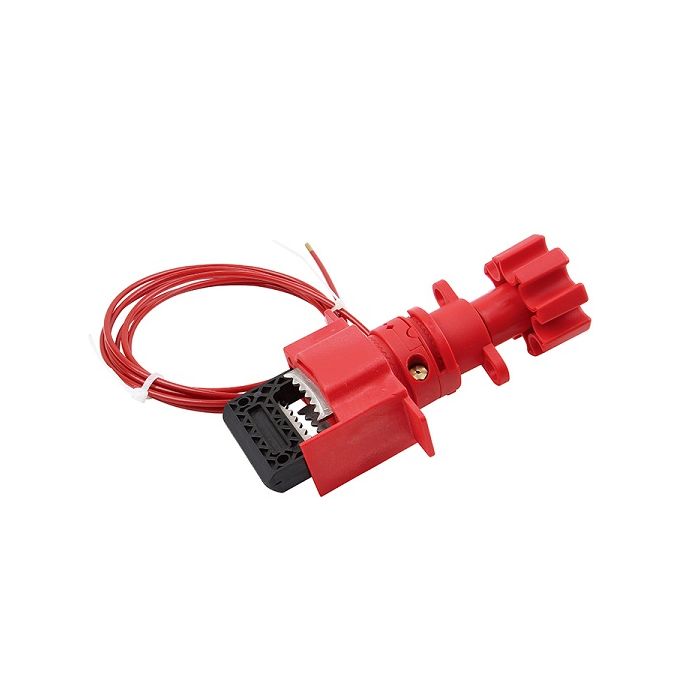 Universal Valve Lockout Using cable attachment for gate valves UAE