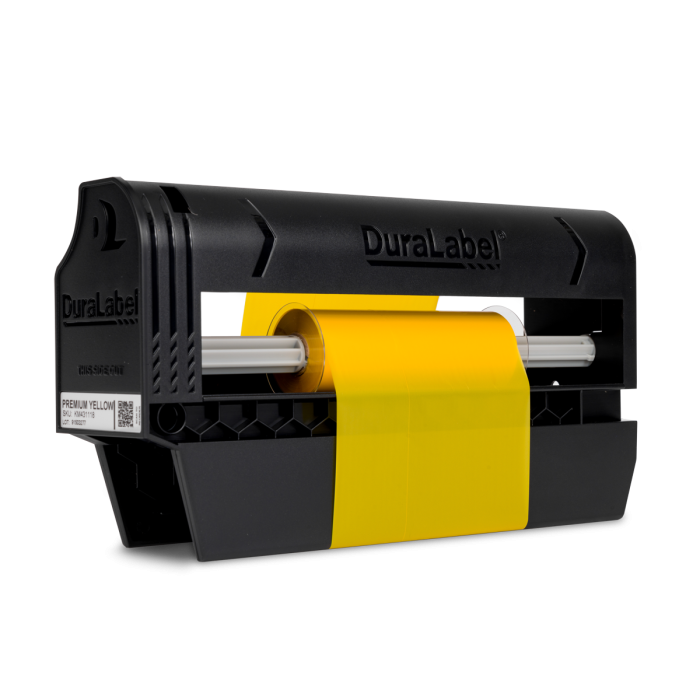 DLKM 4X361 YELLOW PREMIUM RIBBON | Safety Signage Tapes & Ribbons | UAE